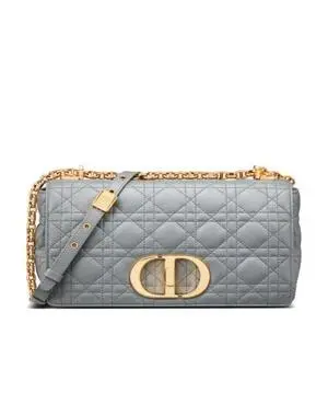 Dior Medium Caro Bag - Gray