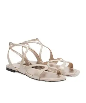 JIMMY CHOO Ayla Leather Sandals