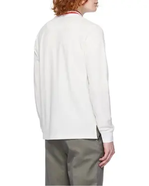 VIVIENNE WESTWOOD Logo Embroidered Polo Shirt - White