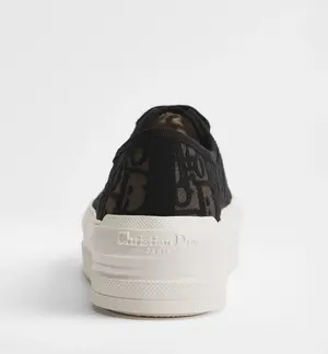 Dior Lace-up Low-top Sneakers - Black