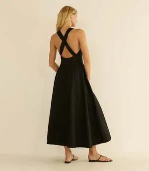 DÔEN Rosetta Dress - Black