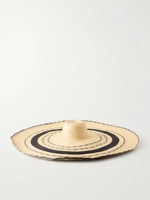 GIGI BURRIS MILLINERY Ora Straw Sunhat - Neutrals