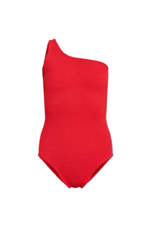 Hunza G One-piece Swimsuit ‘coverage Nancy - Red