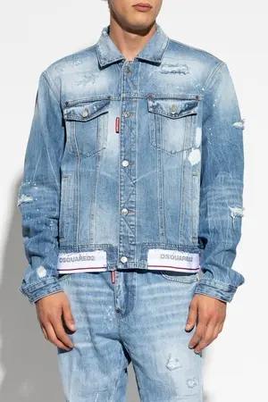 Dsquared2 Denim Jacket With 'vintage' Effect
