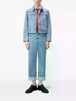 Thom Browne Selvedge Turn-up Denim Jeans