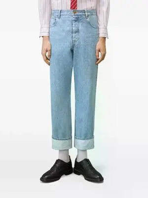 Thom Browne Selvedge Turn-up Denim Jeans