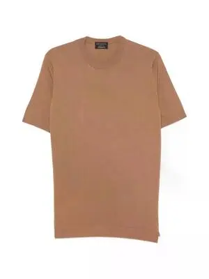 DELL'OGLIO Crew-neck Short-sleeve T-shirt
