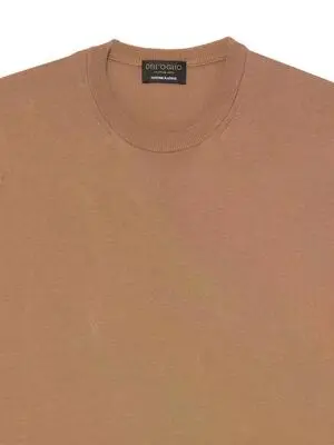 DELL'OGLIO Crew-neck Short-sleeve T-shirt