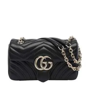Gucci Marmont Shoulder Bag - Black
