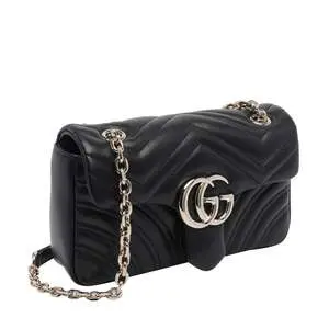 Gucci Marmont Shoulder Bag - Black