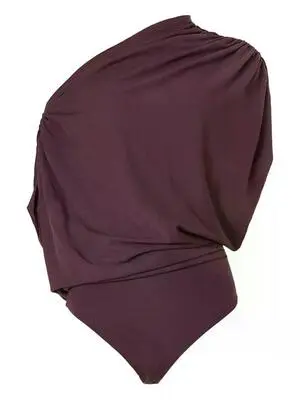 Wolford Asymmetric Neck Body - Red