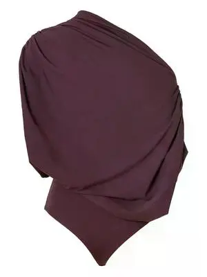 Wolford Asymmetric Neck Body - Red