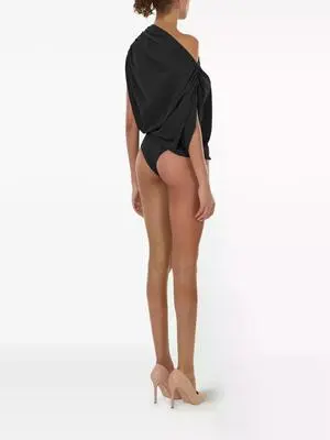 Wolford One-shoulder Draped Fluid Body