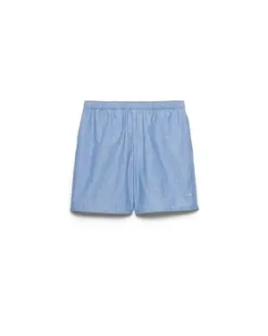 Prada Chambray Bermudas - Blue