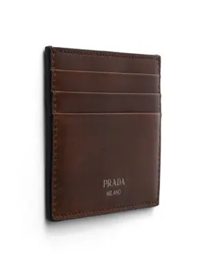 Prada Leather Card Holder