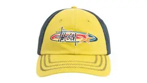 StÜssy Oval Star Cap - Lime