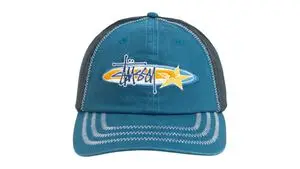 StÜssy Oval Star Cap - Blue