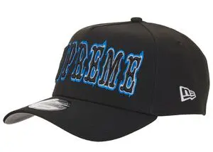 Supreme Gothic Outline Adjustable New Era 59fifty Fitted Cap - Black