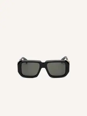Balmain Balmain Anthem-II Rectangular Sunglasses Black
