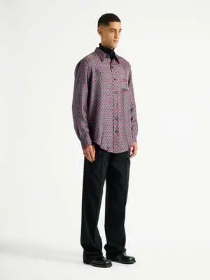 Balmain Printed Silk Shirt - Multicolor