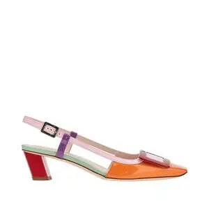 ROGER VIVIER Belle Vivier' Multicoloured Slingback Pumps