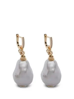 Gas Bijoux Orecchini Perla - Metallic