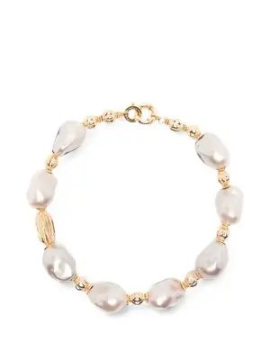 Gas Bijoux Collana Perle "miwa - Metallic