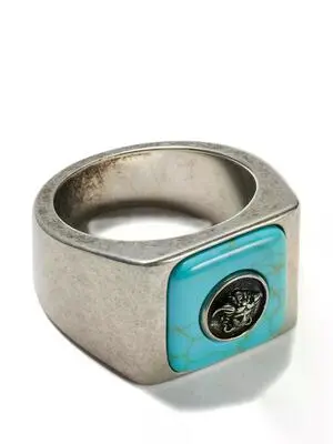 Versace Aura Ring With Medusa Hardware