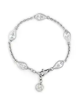 JEWELS AFICIONADO Mika Diamond Bracelet In 14k White Gold - Silver