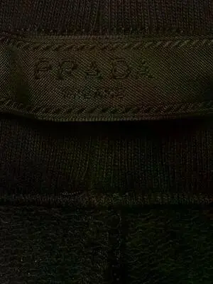 Prada Jersey Tapered Leg Track Pants