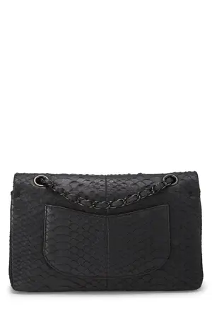 Chanel Python Classic Double Flap Medium