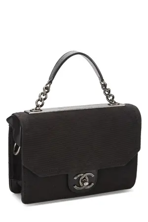 Chanel Paris-salzburg Canvas Top Handle Medium