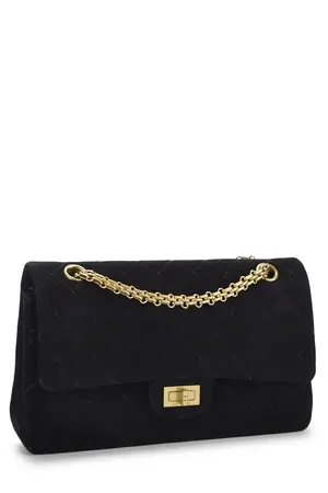 Chanel Quilted Suede 2.55 Reissue Flap 225