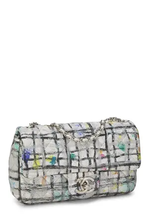 Chanel Multicolor Calfskin Graffiti Classic Flap