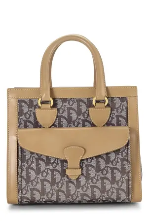 Dior Trotter Front Pocket Tote - Beige