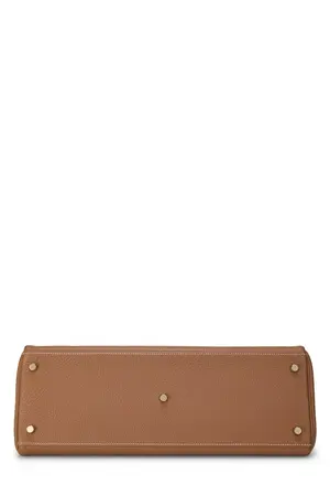 Hermès Gold Togo Jpg Kelly 42 - Brown