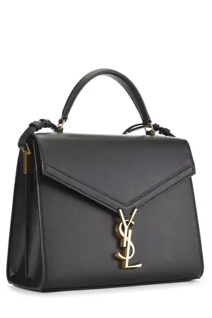 Saint Laurent Grainy Cassandra Top Handle