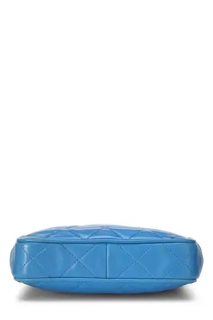 Chanel Quilted Lambskin Kiss Lock Waist Pouch
