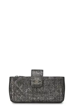 Chanel Metallic Leather Phone Holder
