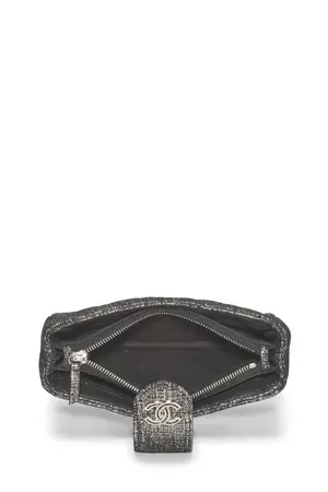 Chanel Metallic Leather Phone Holder