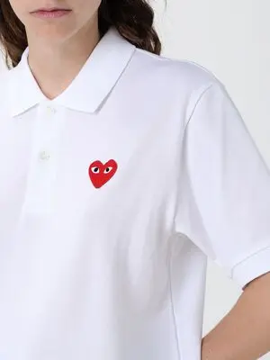 Comme Des Garçons Polo Shirt - White