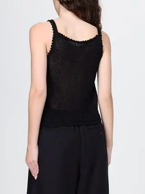 DUNST Crochet Button-up Top