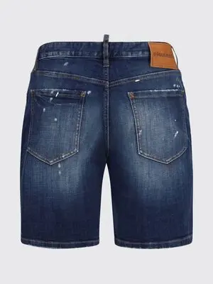 Dsquared2 Cotton Shorts - Navy