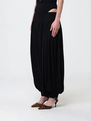 Alaïa Wool Blend Wideleg Trousers