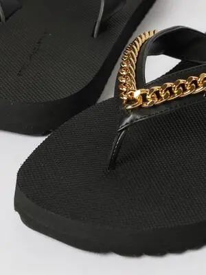 Stella McCartney Falabella Chain-detail Rubber Thong Sandals