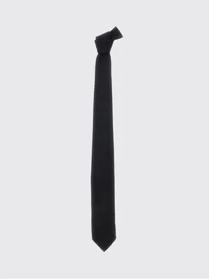 Dsquared2 Classic Pure Silk Neck Tie With Applied Logo - Black