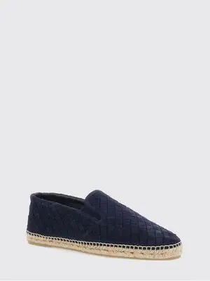 CastaÑer Suede Calfskin Espadrilles With Rubber Sole - Blue