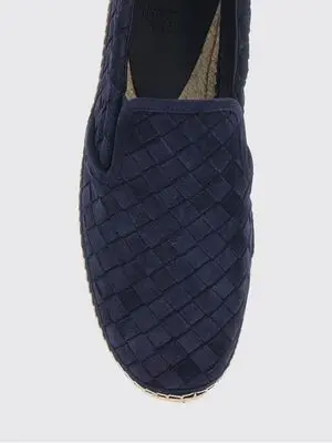CastaÑer Suede Calfskin Espadrilles With Rubber Sole - Blue