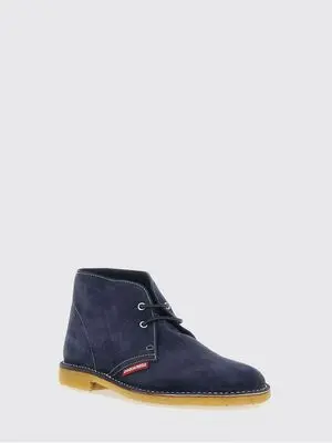 Dsquared2 Suede Calfskin Desert Boots