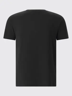 Valentino Garavani Vlogo Signature Cotton T-shirt With Contrasting Logo - Black
